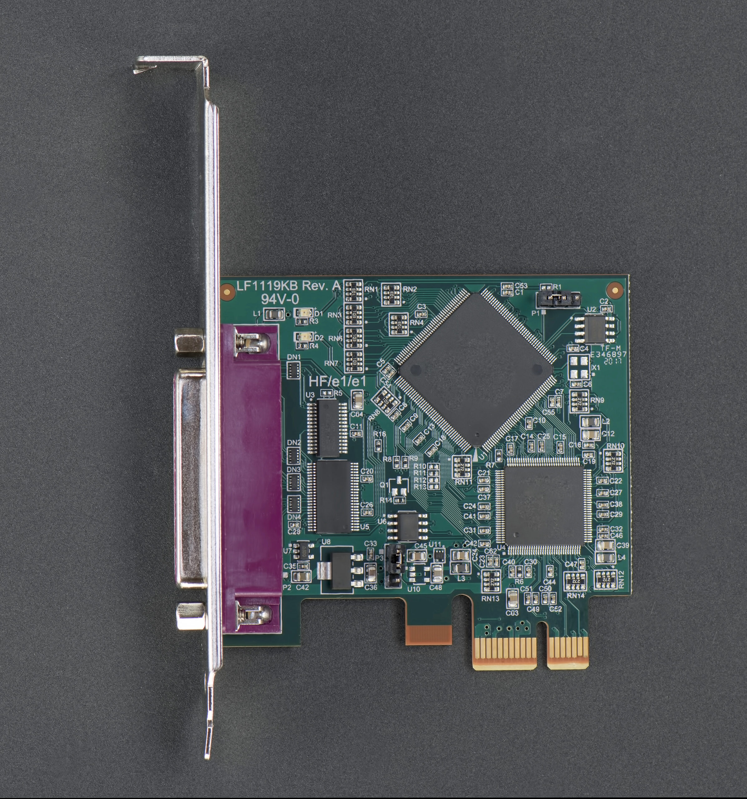 Parralel Pci IEEE 1284 DB25 25 Pin Parallel Port PCI-E PCI Card Adapter ...